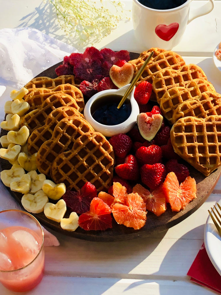 A Breakfast Board & My Dad's Favourite Waffles