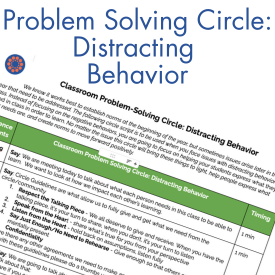 Problem Solving Circle: Distracting Behavior | Mooiman Consulting
