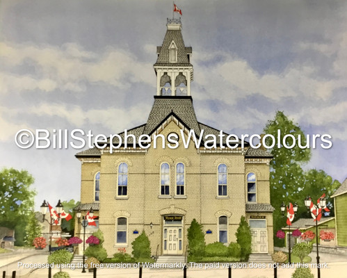 Newmarket Old Town Hall | Bill Stephens Art