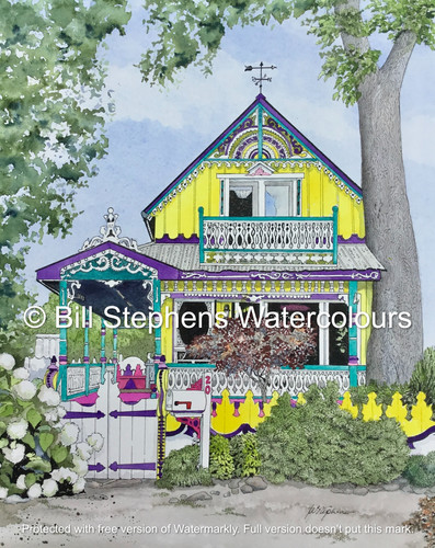 Painted Ladies of Grimsby - No. 1 | Bill Stephens Art