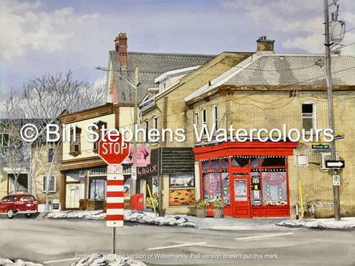 February in Wortley Village | Bill Stephens Art