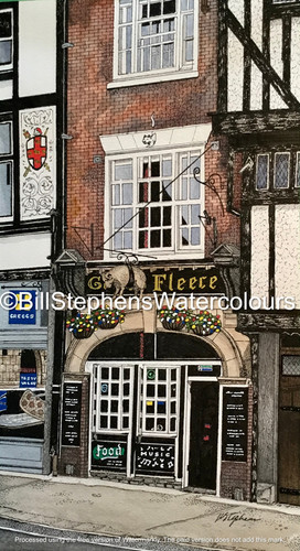 The Golden Fleece Pub | Bill Stephens Art