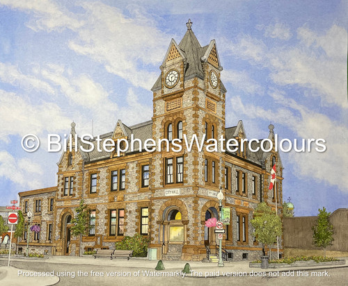 Woodstock City Hall | Bill Stephens Art