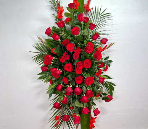 EXTRA LARE SPRAY - RED ROSES | Anthi