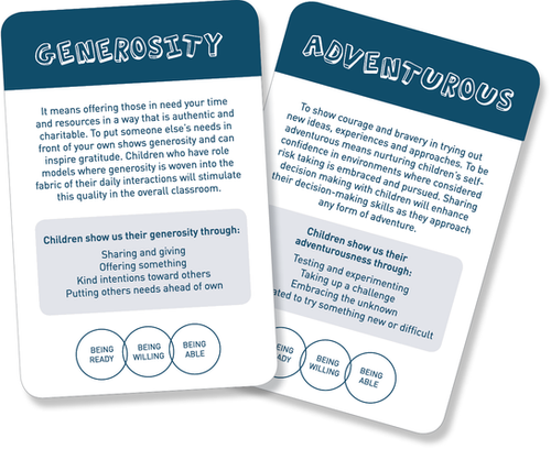 Learning Disposition Cards | KGlearning