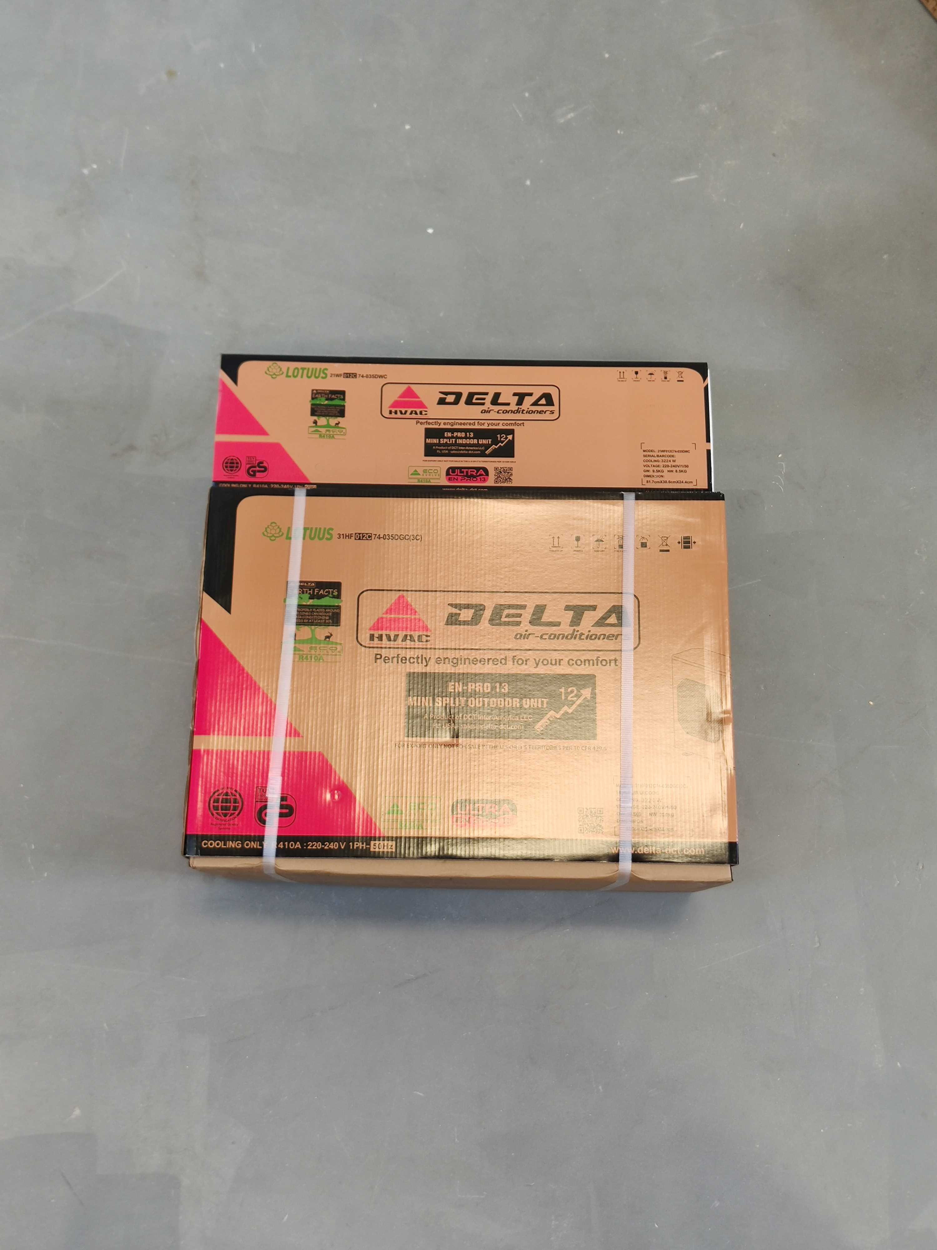DELTA LOTUUS ON-OFF HIGH WALL AIR CONDITIONER | AC Barbados