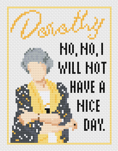 Dorothy - The Golden Girls - PDF Pattern | Taylor and Cromwell