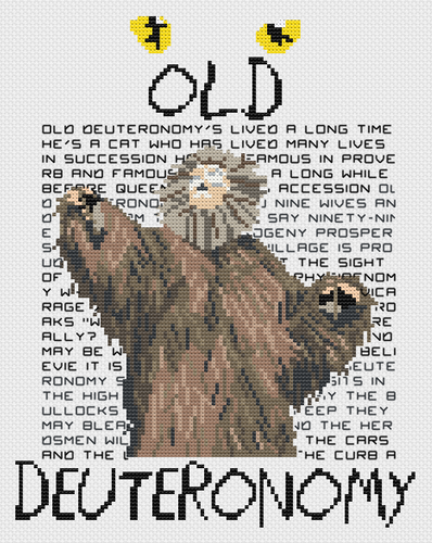Old Deuteronomy - Cats - PDF Pattern | Taylor and Cromwell