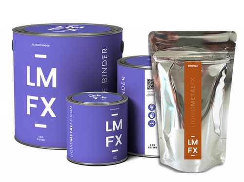 LMFX® Bronze Metal Finishing Kit – Fine & Texture | Liquid Metal FX