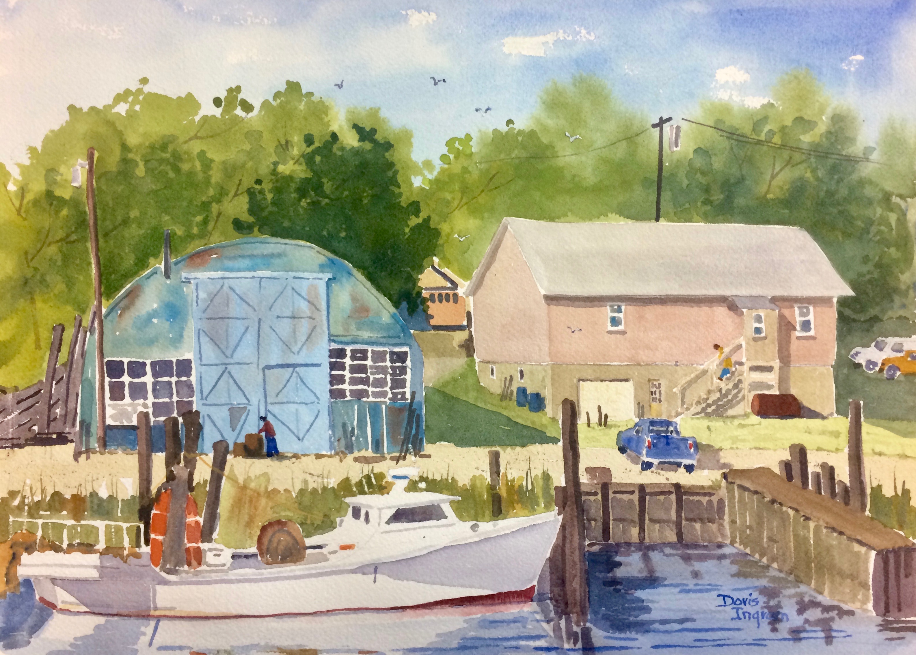 Doris Ingram | Peninsula Gallery Fine Art Gallery, Custom Framing Lewe