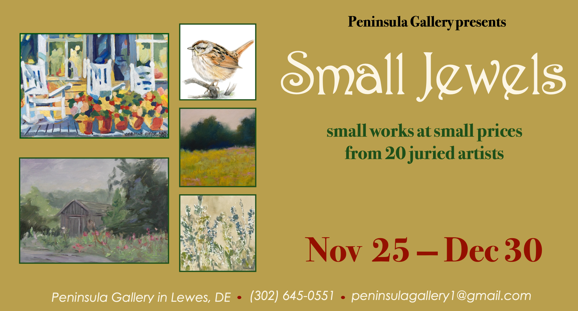 Small Jewels 20 2023 | Peninsula Gallery
