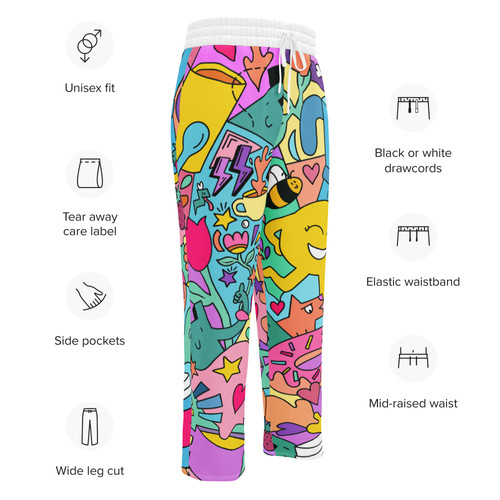 Wide-leg joggers | Mandy Johnson Artist
