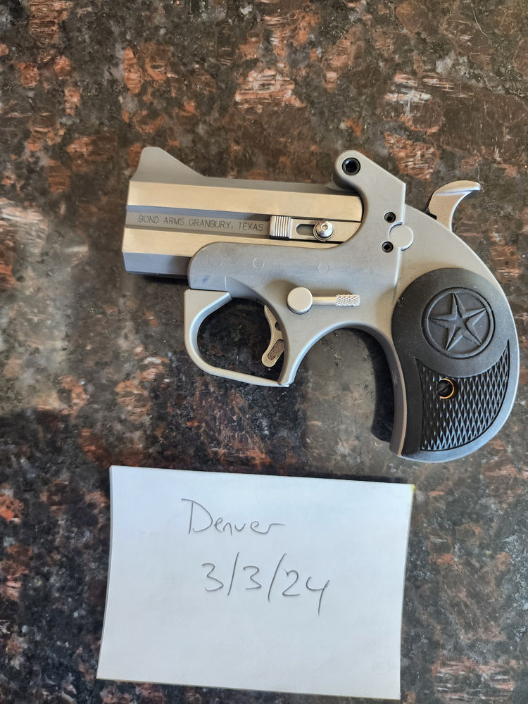 BOND ARMS ROUGH N ROWDY DERRINGER .45 ~ $215 | coloradoguntrader