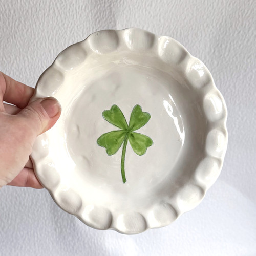 four-leaf clover plates | Marigold and Lettice