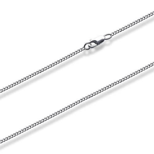 Diamond Cut Curb Chains - 1.4mm (Packs of 5/10) | Argentium Guild