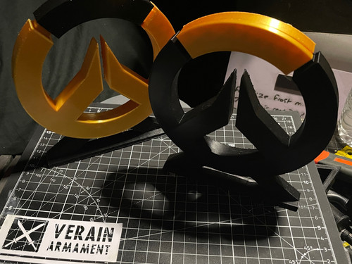 Overwatch Logo Desk Sign | Verain Armament