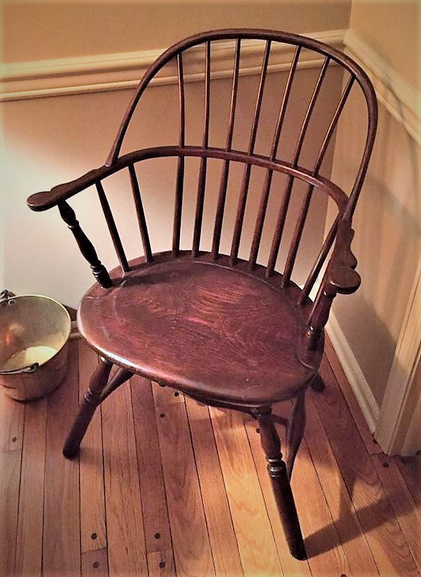 Americana Antique Relic Chair used by Captain George Little on board ...