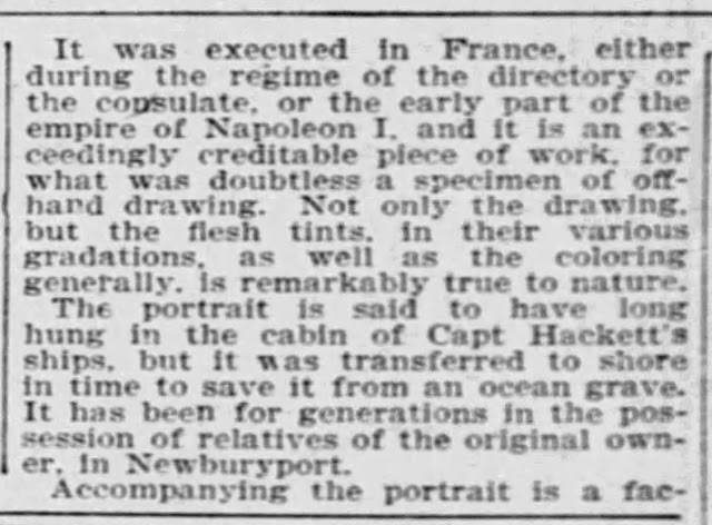 Captain William Hackett Old Time Skipper Defied a British War Ship