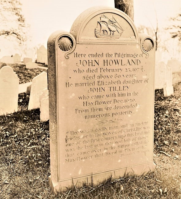 John Howland Pilgrim Mayflower Passenger