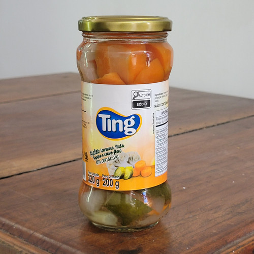 Picles em Conserva Ting 320g | Mercado Linguiça