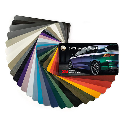 3M™ Protection Wrap Film | Color PPF Swatch Book | PPD OREM