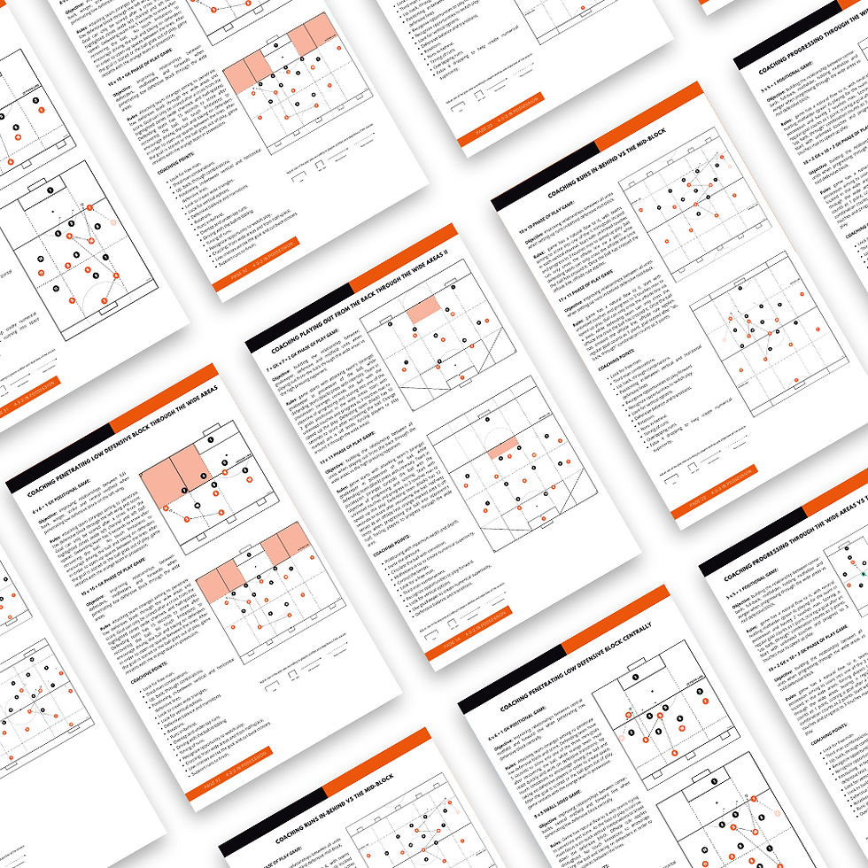 PHASE OF PLAY | FOOTBALL TACTICS BOOKS | FOOTBALL COACHING BOOKS