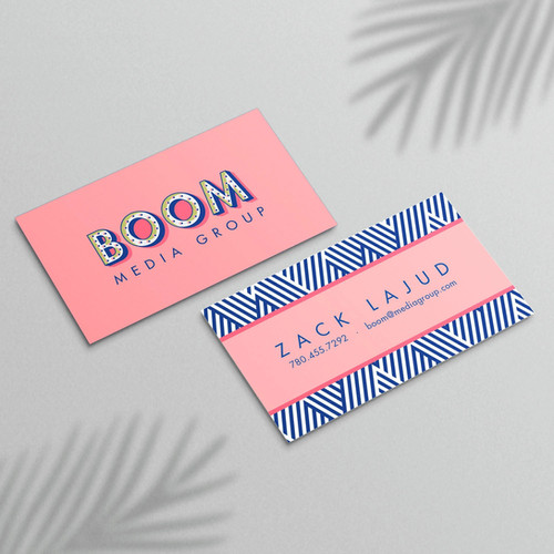 Silk Lamination Business Cards | Black Print Studios