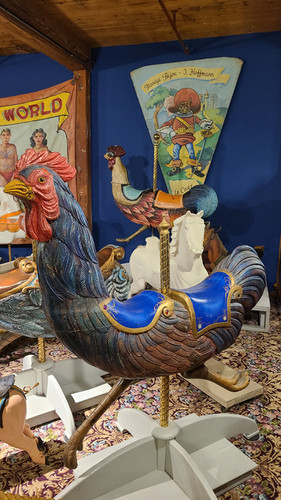 "Tabasco" Anderson English Rooster | carousel-museum