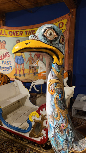 "Ozzy the Ostrich" Anderson English Ostrich | carousel-museum