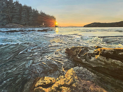 Kinetic Print on Canvas | Down To Earth Art