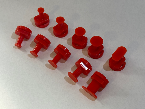 Set of 10 Collision tension tabs Nylon (More flexible) | JVF Tools