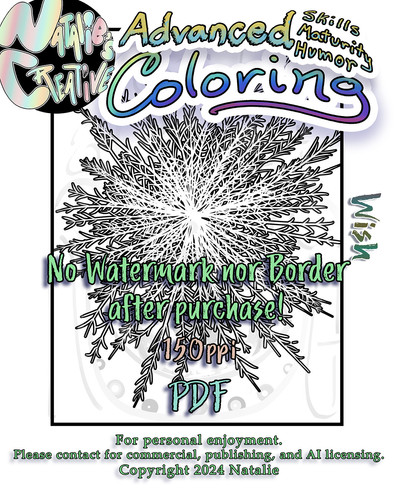 Wish Coloring Page Natalie | Natalie's Creative