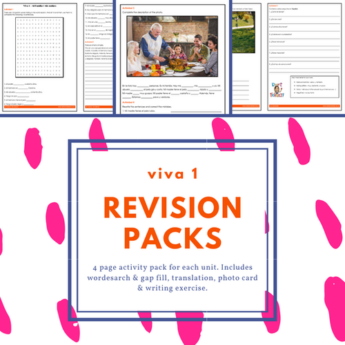 Viva 1 - Revision Packs | We Teach MFL