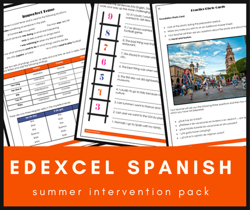 Spanish Edexcel Intervention Pack | We Teach MFL