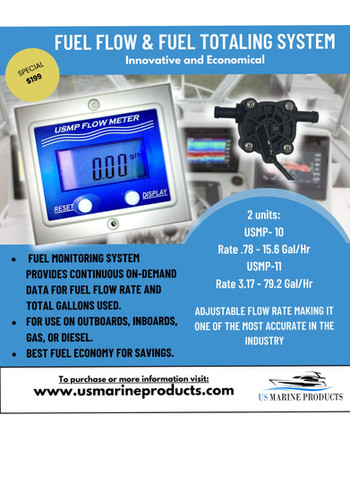 Fuel Flow Meter USMP-11 | US Marine Products