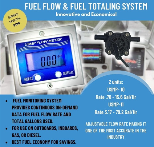 Fuel Flow Meter USMP-10 | US Marine Products