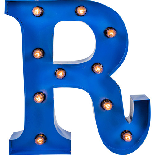 MARQUEE LETTER "R" | Blueprint Studios Event Rentals
