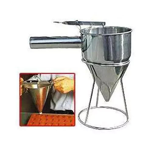 FUNNEL INOX ULTRA LIGHT WITH SUPPORT | All Chef Supplies