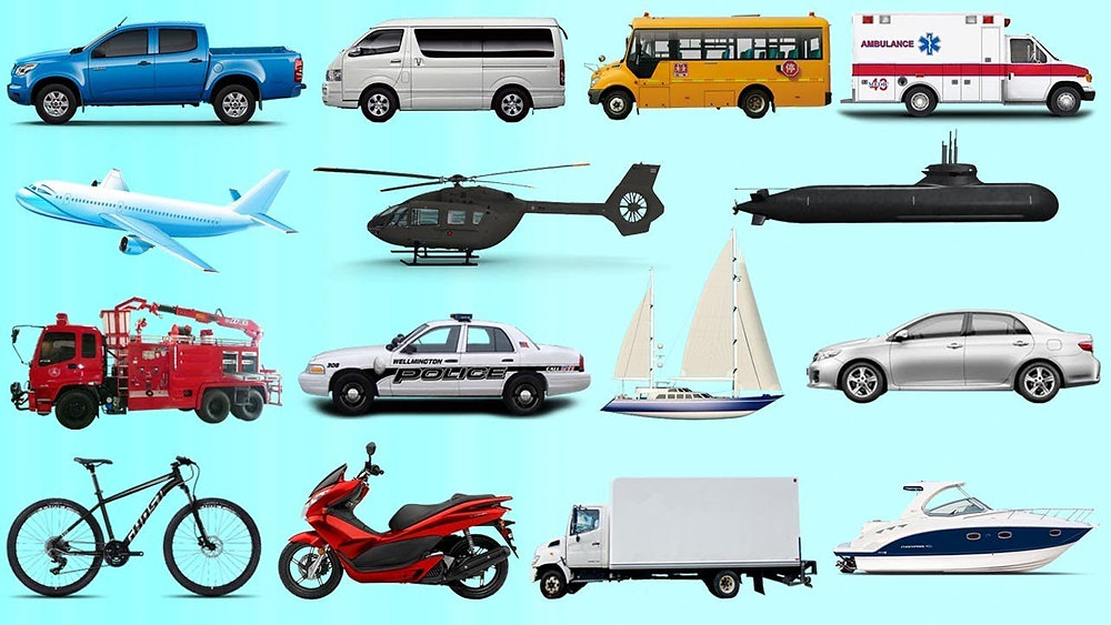 Lesson 19. Nouns + Vehicles