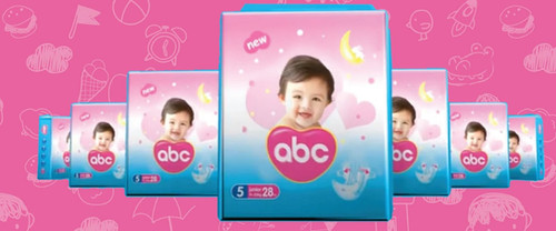 abc Diaper - Size 4, 56 pieces in one pack | HabeshaShops