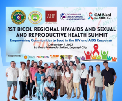 1st Bicol Regional HIV/AIDS and Sexual and Reproductive Health Summit ...