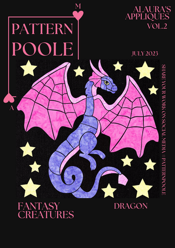 Dragon Applique PDF Pattern | Pattern Poole