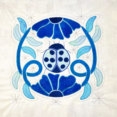 Time to Bloom Applique Block 5 | Pattern Poole