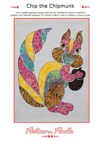 Chip Chipmunk PDF Pattern | Pattern Poole