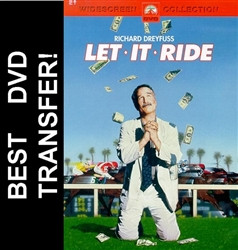 Let It Ride DVD 1989 Richard Dreyfuss Jennifer Tilly Teri Garr