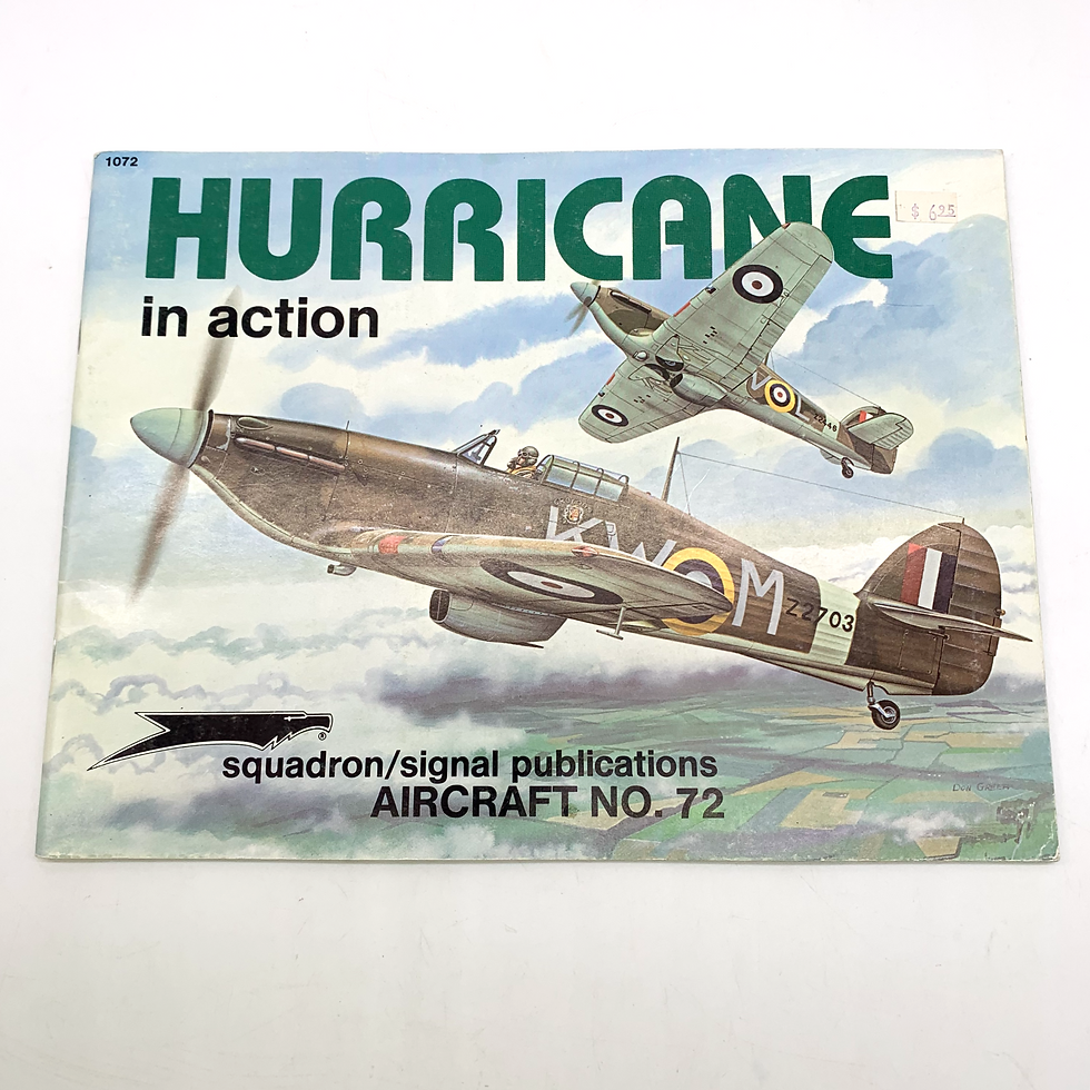 "Hurricane In Action", Squadron/Signal Publications, WWII | Foxhole ...