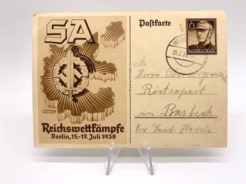German Postcard, 1939, WWII | Foxhole Militaria