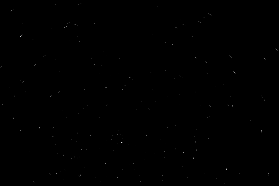 See ya, spaceman, happy star trails!