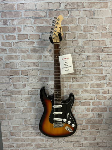 Aria Pro II STG-003 Strat Style Electric Guitar - Sunburst | The Guitar ...