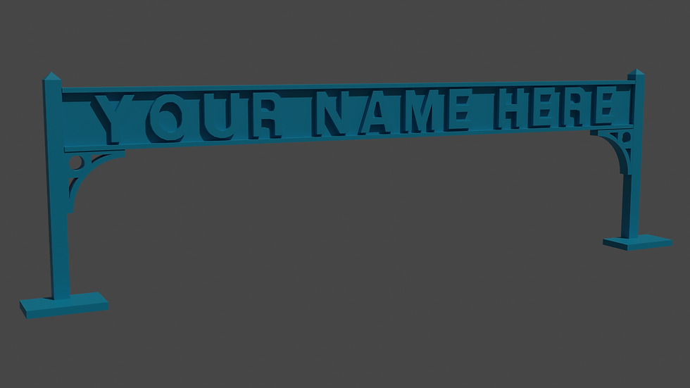 Custom Name Board | MDNdesigns